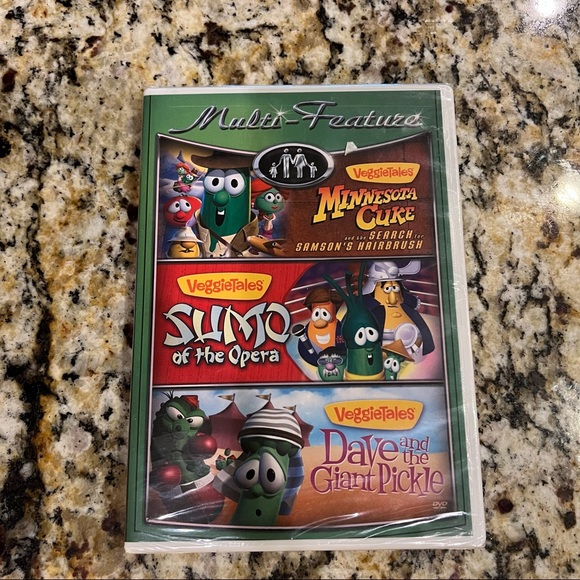 Media | Veggie Tales Super Power Pack Sealed Dvd | Poshmark